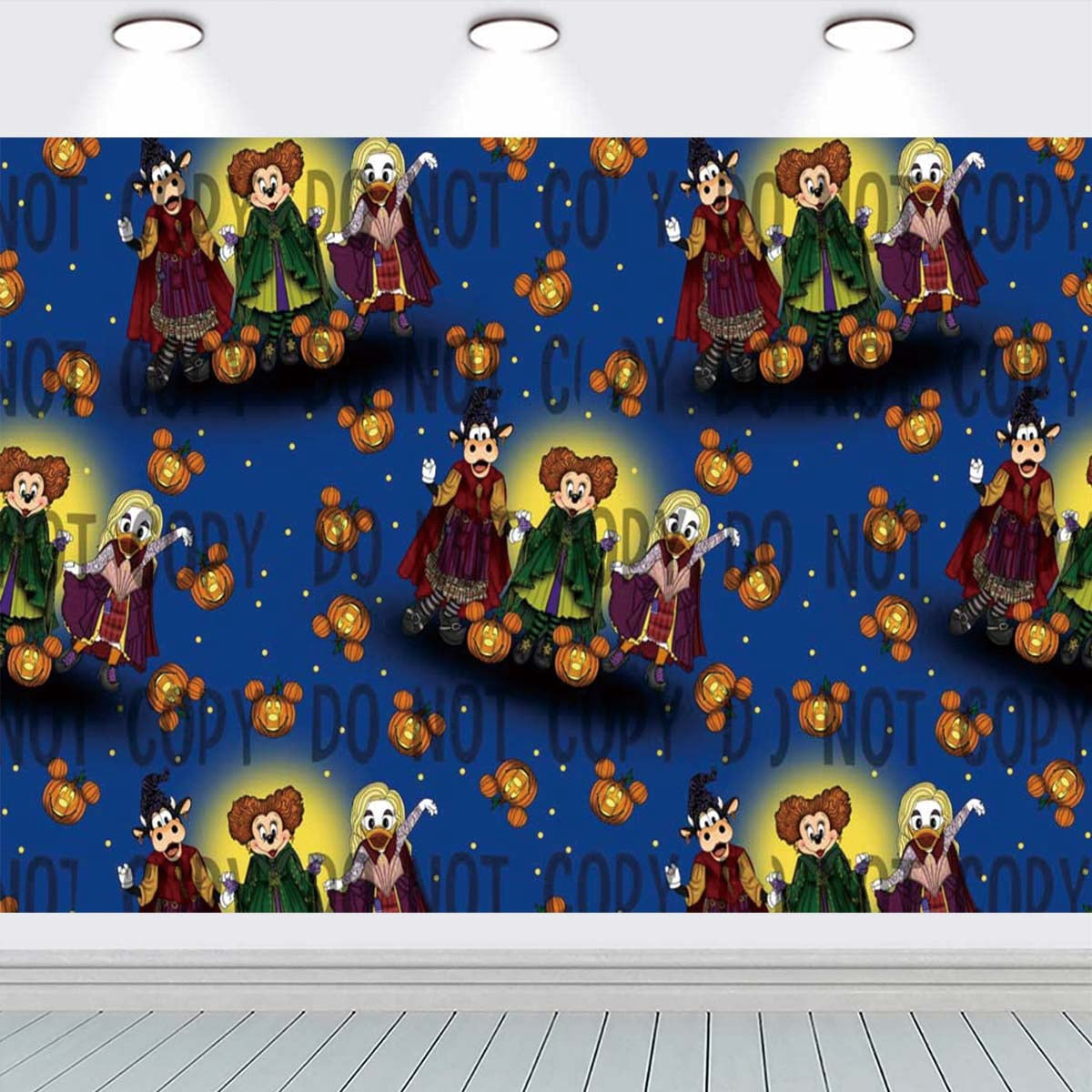 Hocus Pocus school Taspestry Wall Decor Background Backdrop Party ...