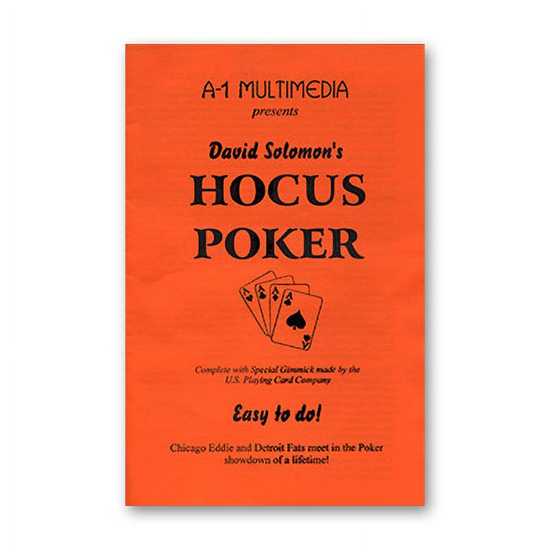 Hocus Poker by David Solomon - Trick - Walmart.com