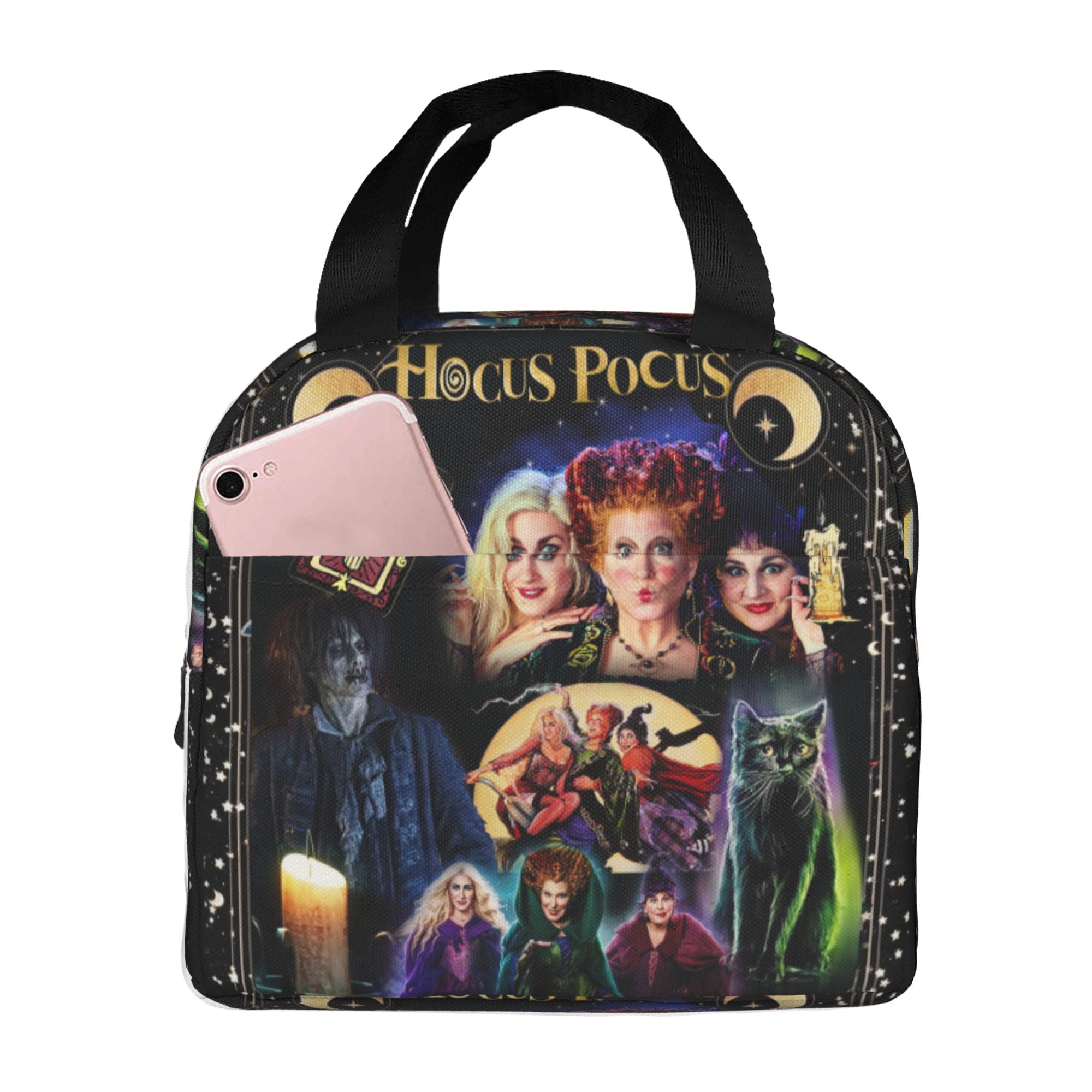 Hocus pocus Lunch Bag Tote Bag Insulated Lunch Box Picnic Beach Fishing ...