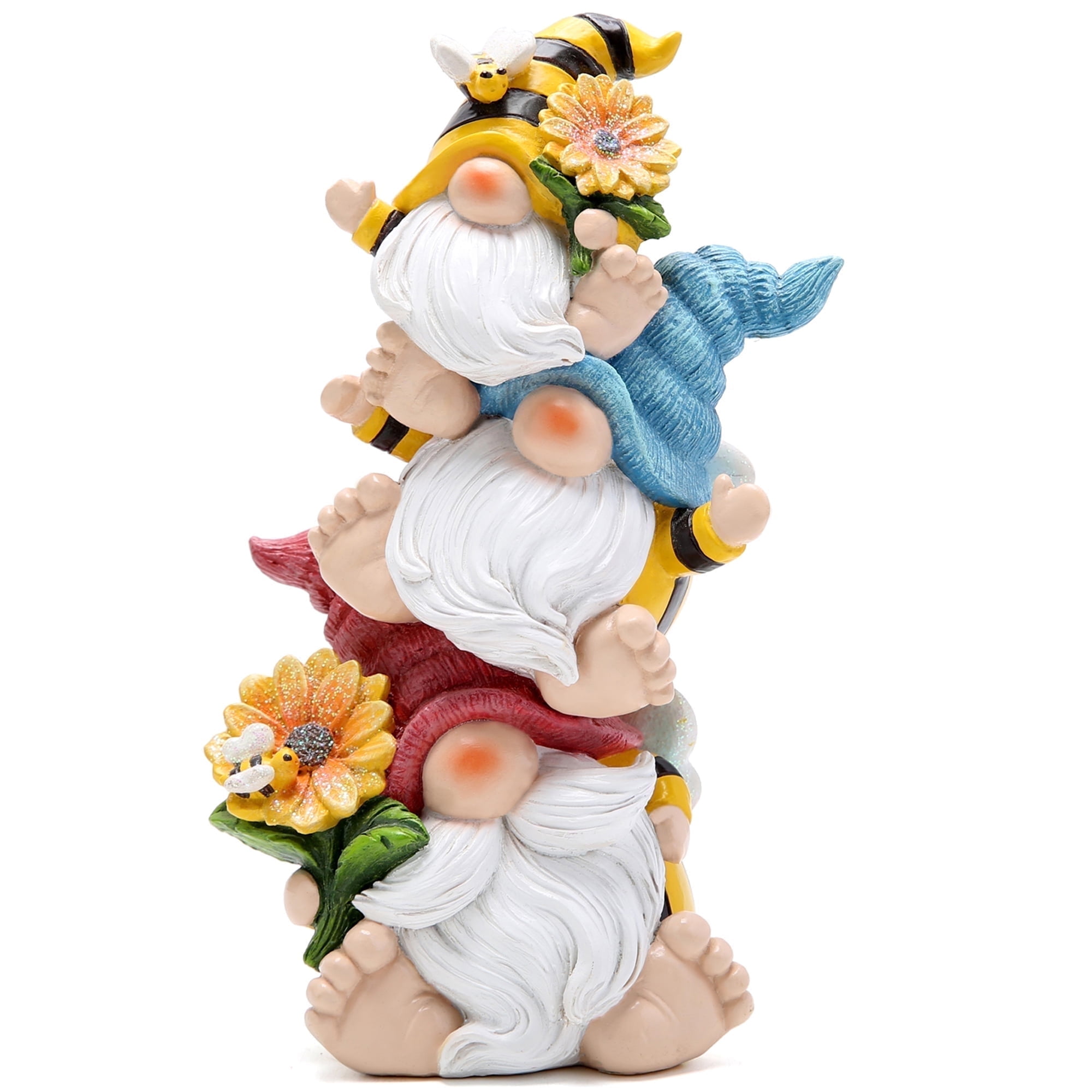 Hodao Spring Summer Honey Bee Gnomes Decorations for Home Garden Gnomes ...