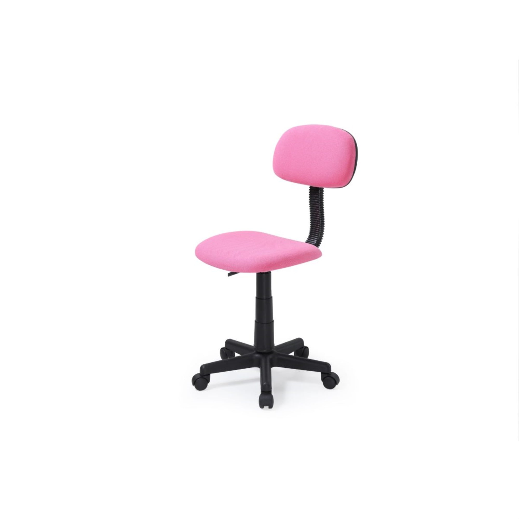 Hodedah Kids Armless, Adjustable, Swiveling Desk Chair in Pink ...