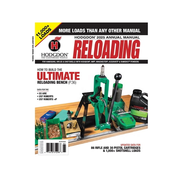 Hodgdon Reloading Manual 2025 - Walmart.com