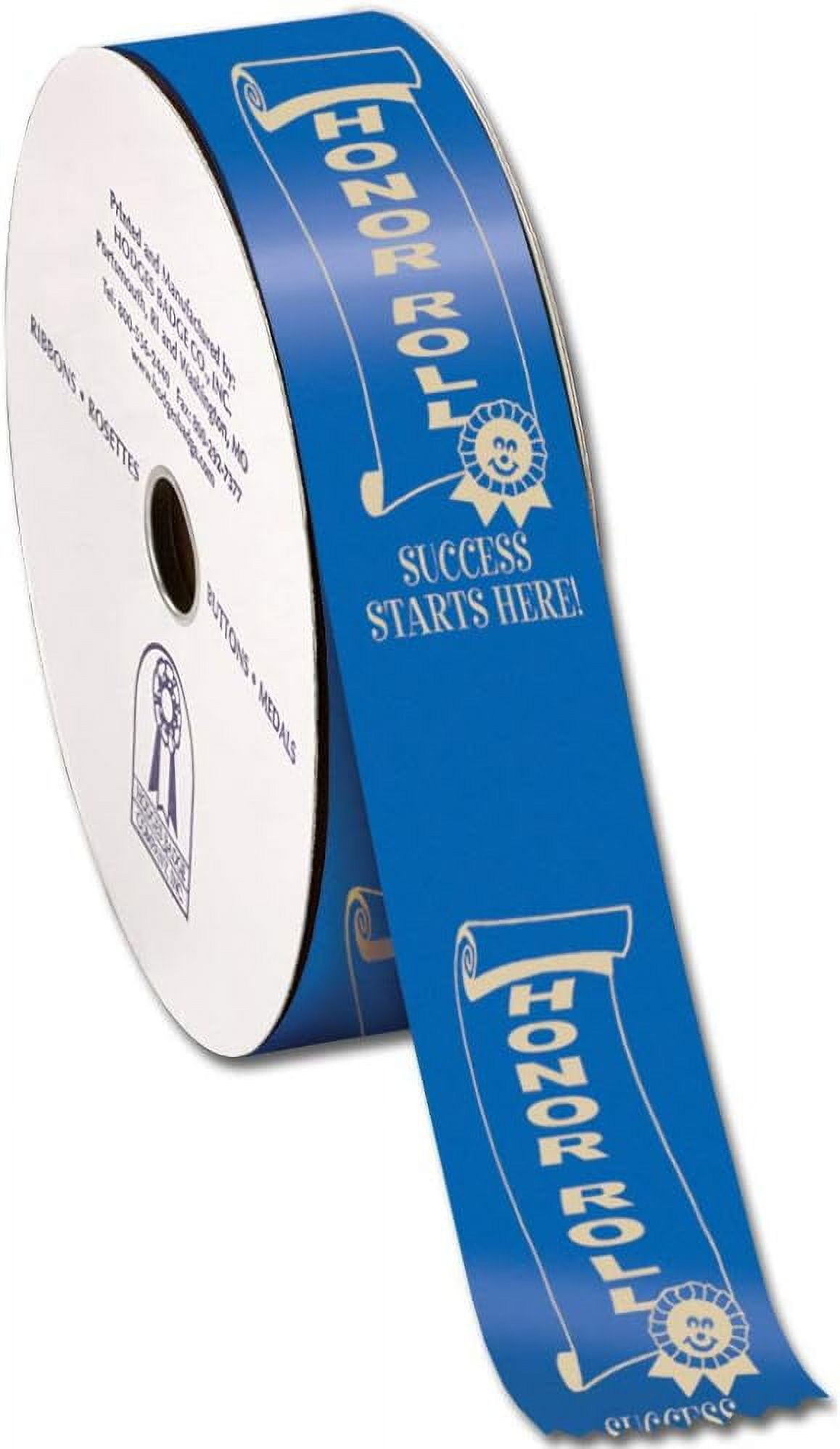 Hodges Badge Honor Roll Award Ribbons Roll - 600 Count - Walmart.com