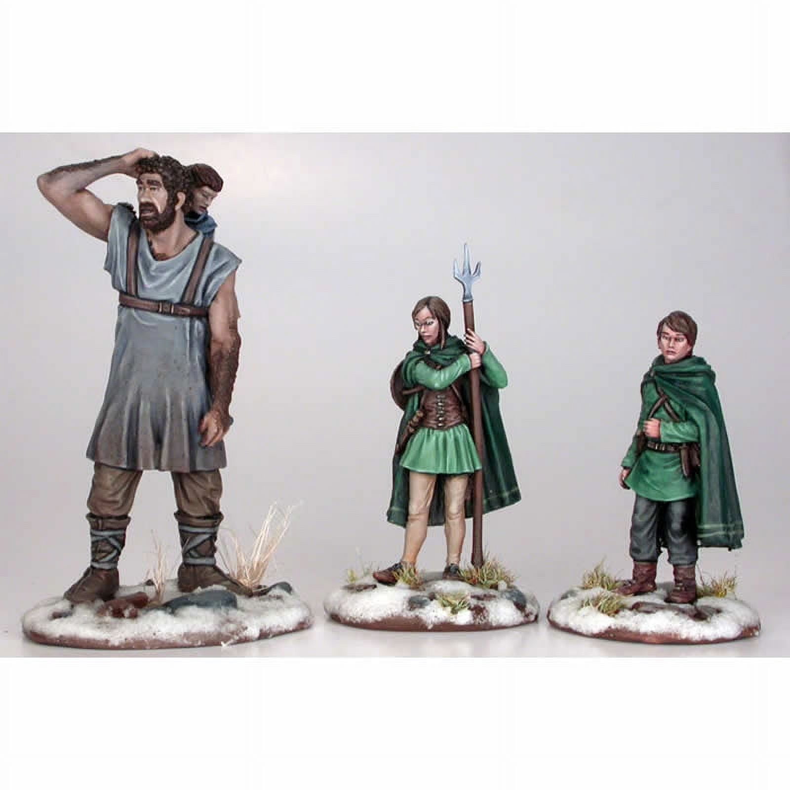 Hodor- Bran- Jojen- Meera Combo Pack Miniature Figurine George R.R ...