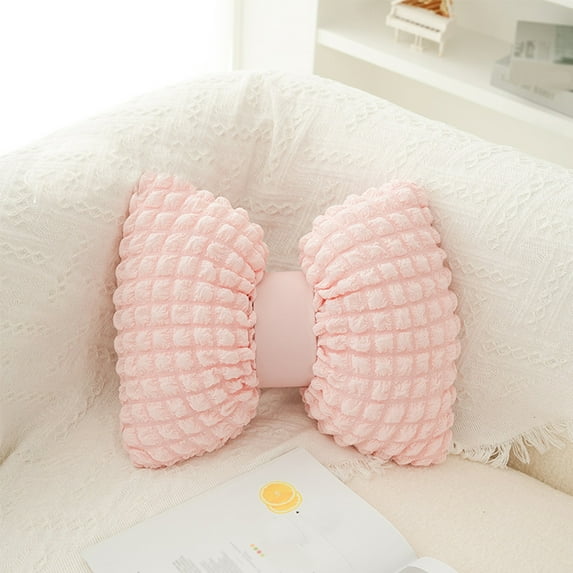 Hodwiequ Bow Knot Sofa Cushion Office Seat Cushion Comfortable Sitting ...