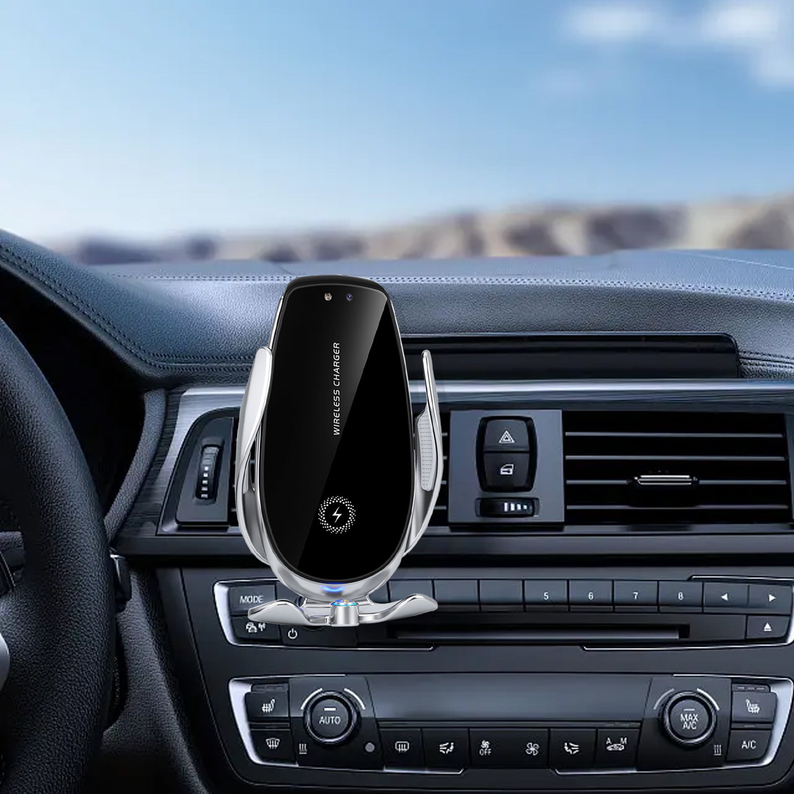 Hodwiequ Car Wireless Charger Automatic Open And Close 15W Fast ...