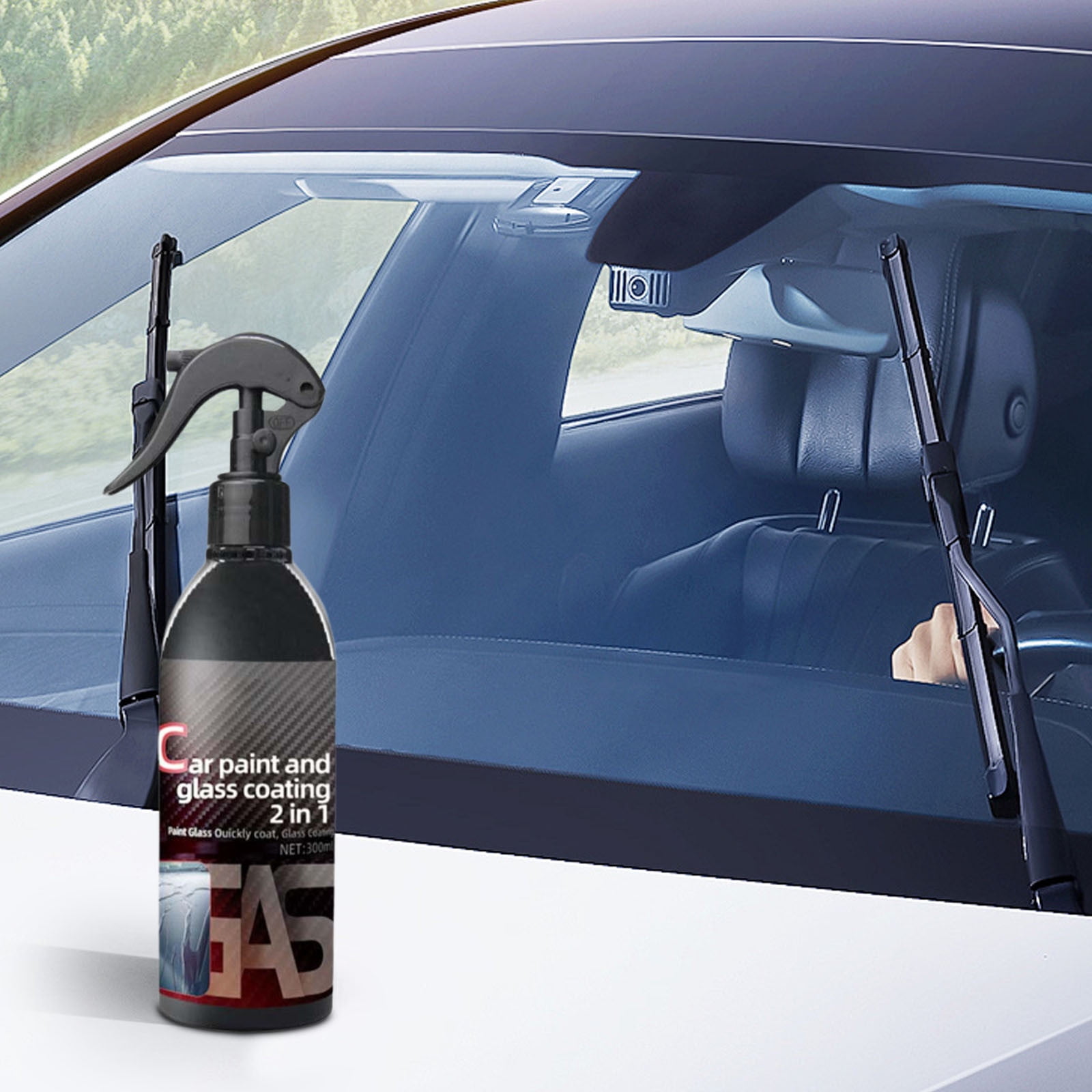 Hodwiequ Multi-Functional Coating Renewal Agent, 3 In 1 Ceramic Car ...