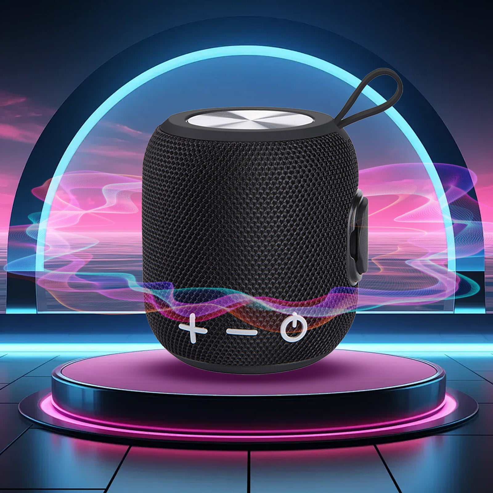 Hodwiequ Portable Loud Bluetooth Speaker, 60W Large Subwoofer Wireless Bluetooth 5.3 ,Waterproof ...