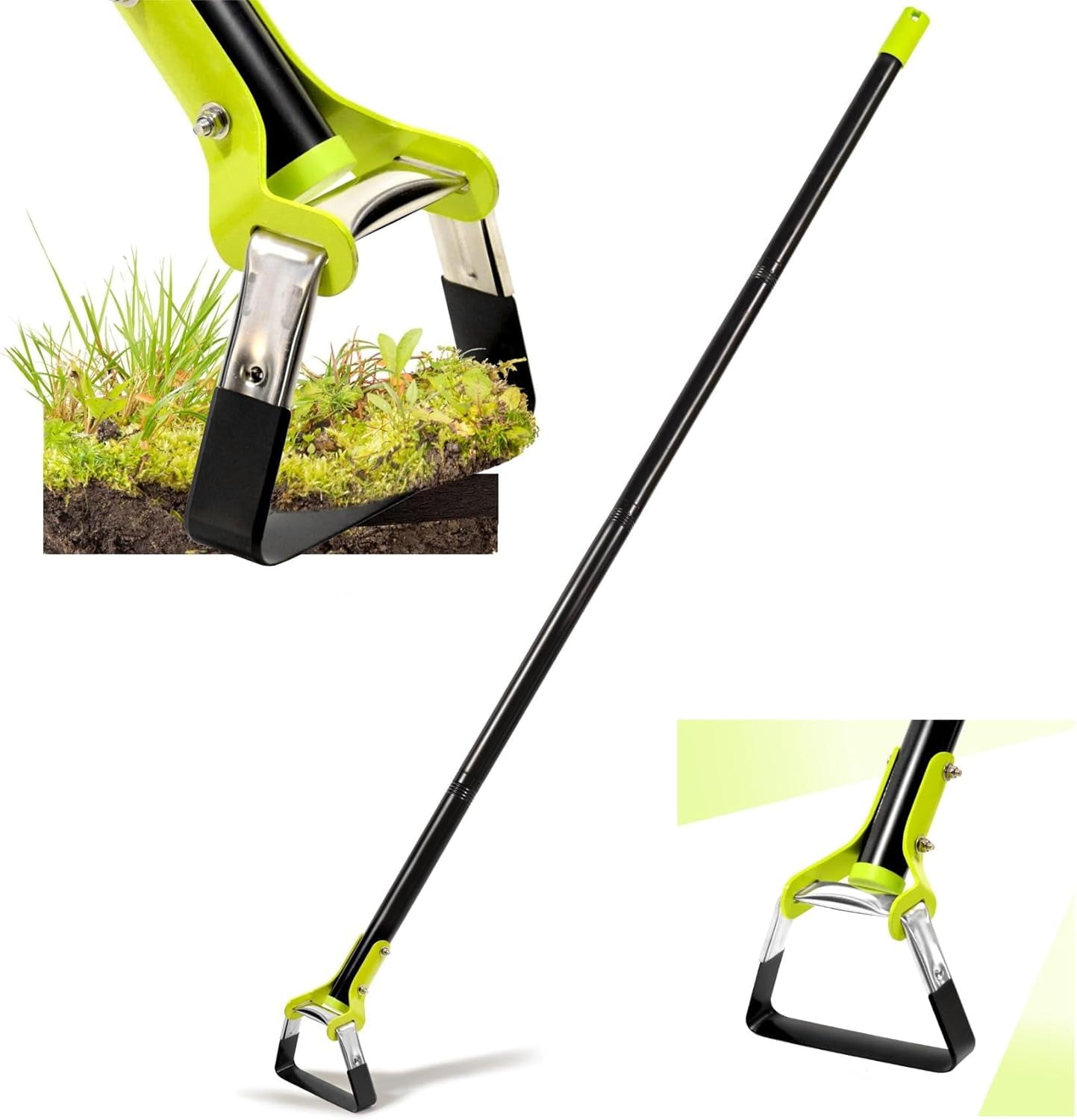 Hoe - Adjustable Scuffle Hoe for Weeding Gardening Loosening Soil ...