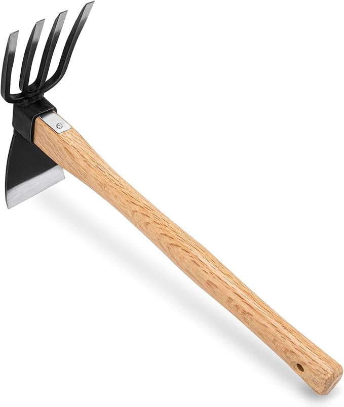 Hoe Garden Tool, Japanese Weeding Hoe - Hoe Cultivator 2 in 1 Hand ...