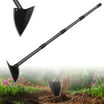 LCOKEIY Stirrup Hoe and Cultivator with Adjustable Handle 32-62inch ...