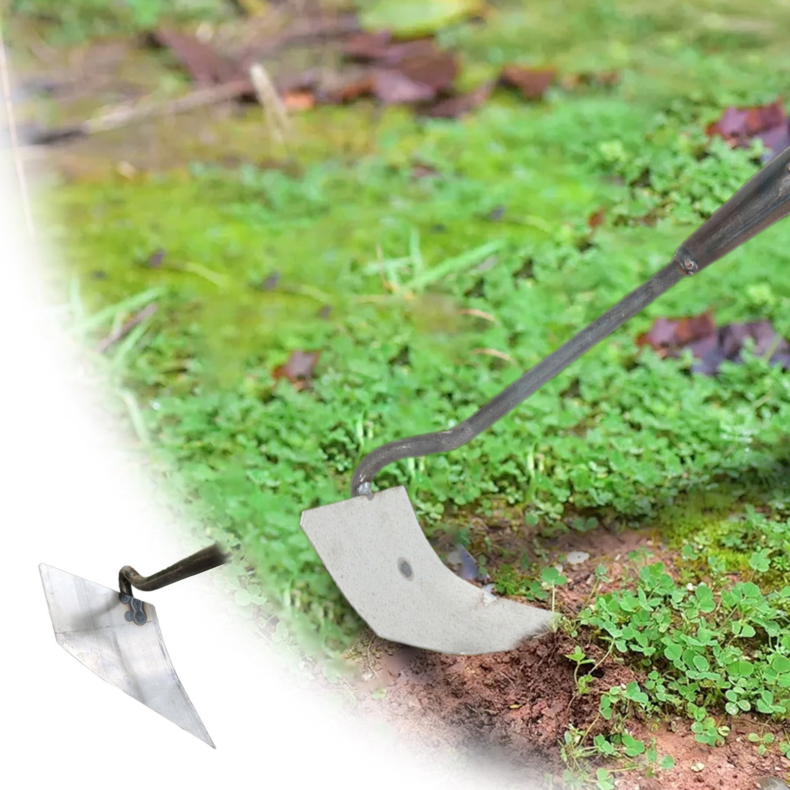 Hoe Gardening Tool - Soil Turning Plow Triangle Hoe - Garden Hand Plow ...