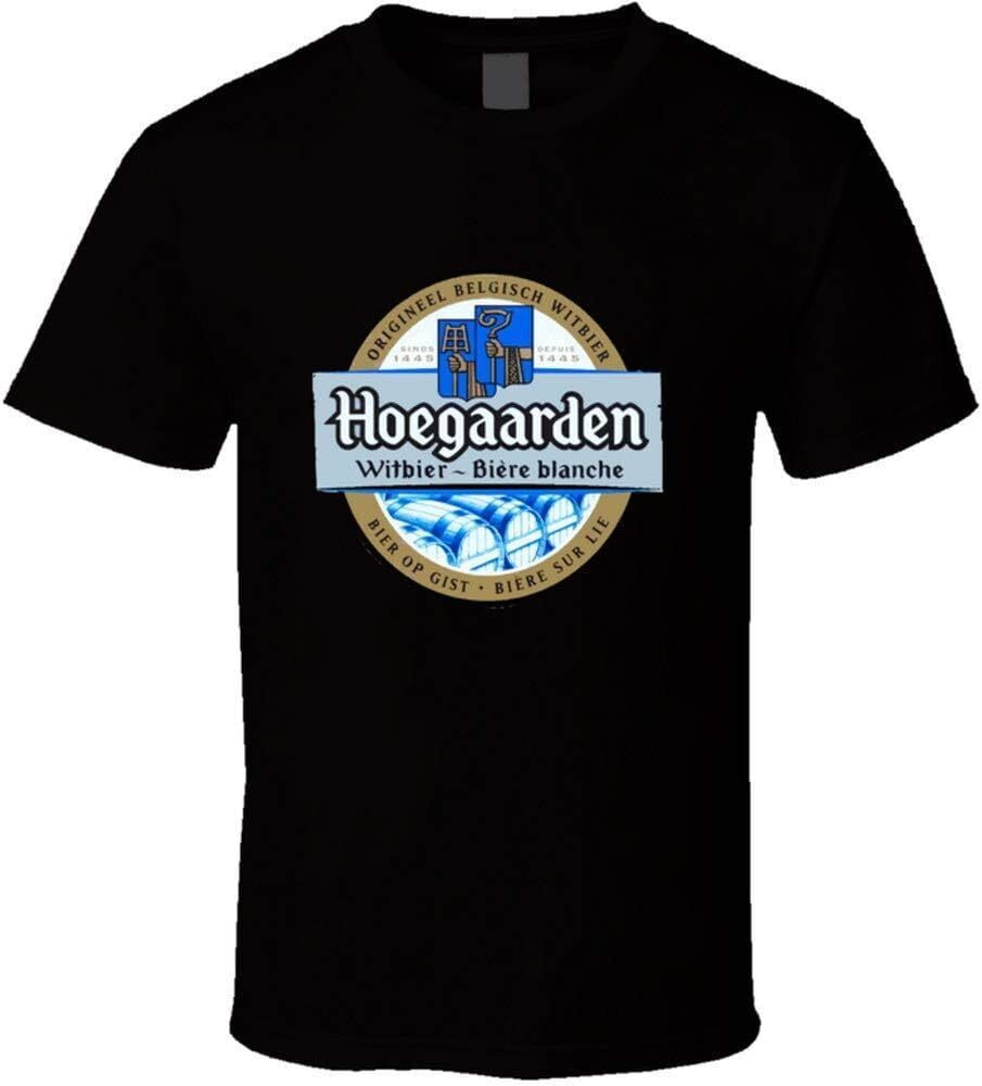 Hoegaarden Beer Worn Image T Shirt - Walmart.com