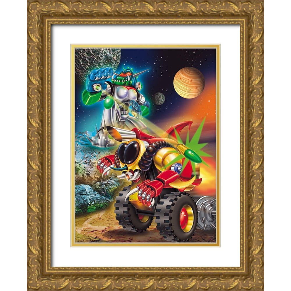 Hoenderkamp, Patrick 24x32 Gold Ornate Wood Framed with Double Matting ...