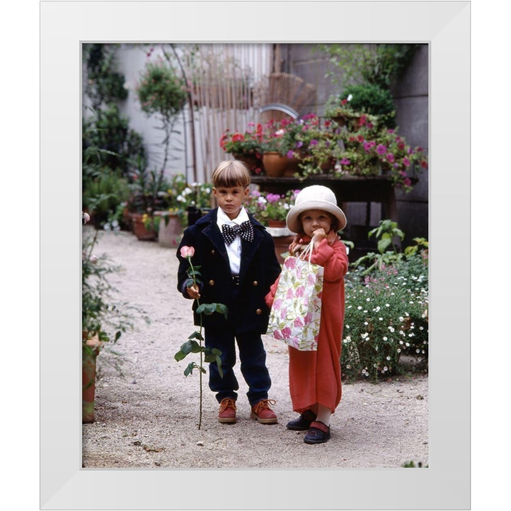 Hoenderkamp, Patrick 26x31 White Modern Wood Framed Museum Art Print ...