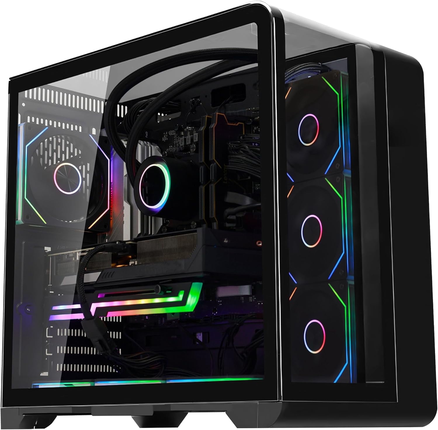 Hoengager Astral Plus Gaming PC -AMD Ryzen 7 9800X3D 8-Core 5.2 GHz ...