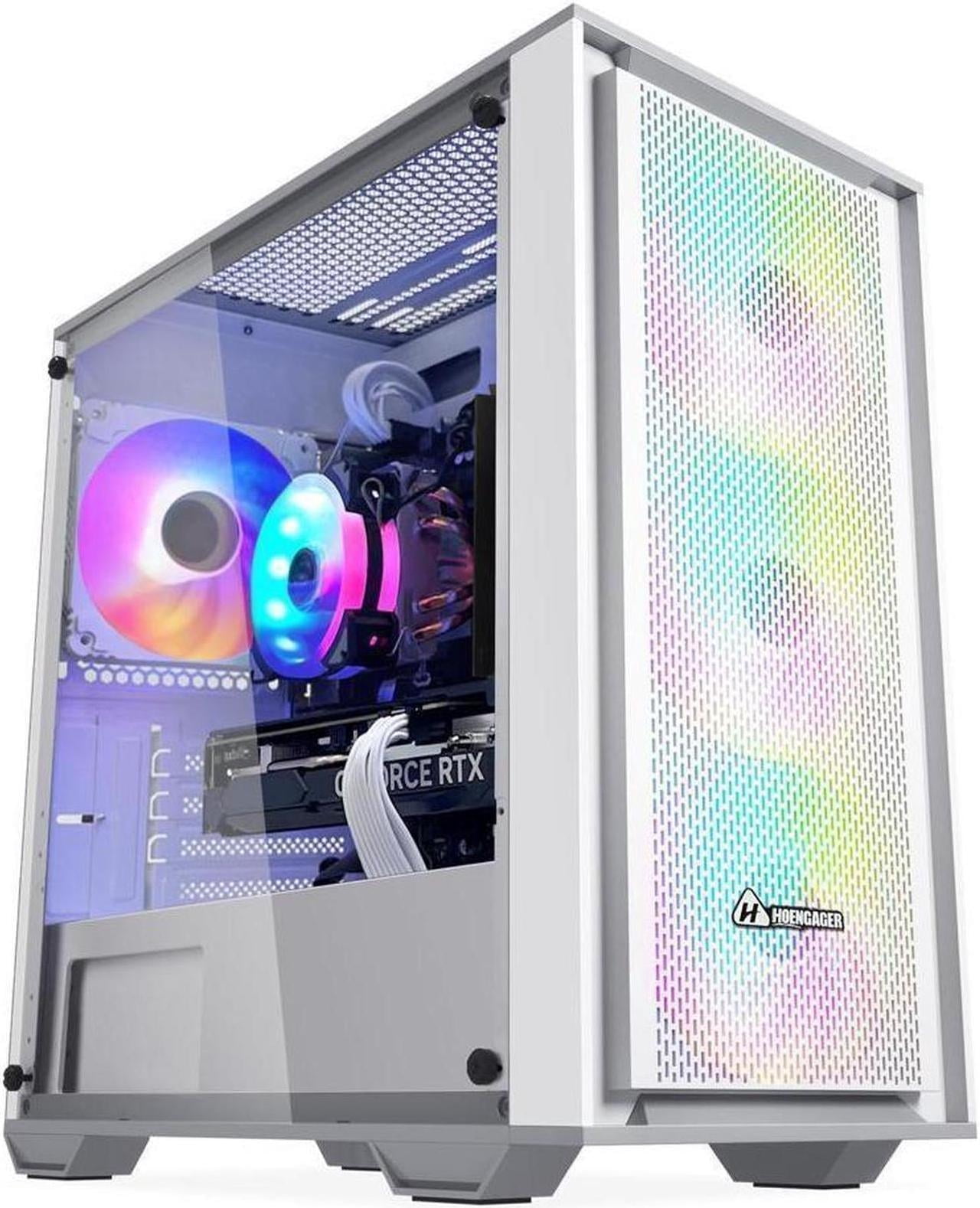 Hoengager Gaming PC AMD Ryzen 5 5600GT 3.6GHz, RTX 3050 6G , 1TB PCIe ...