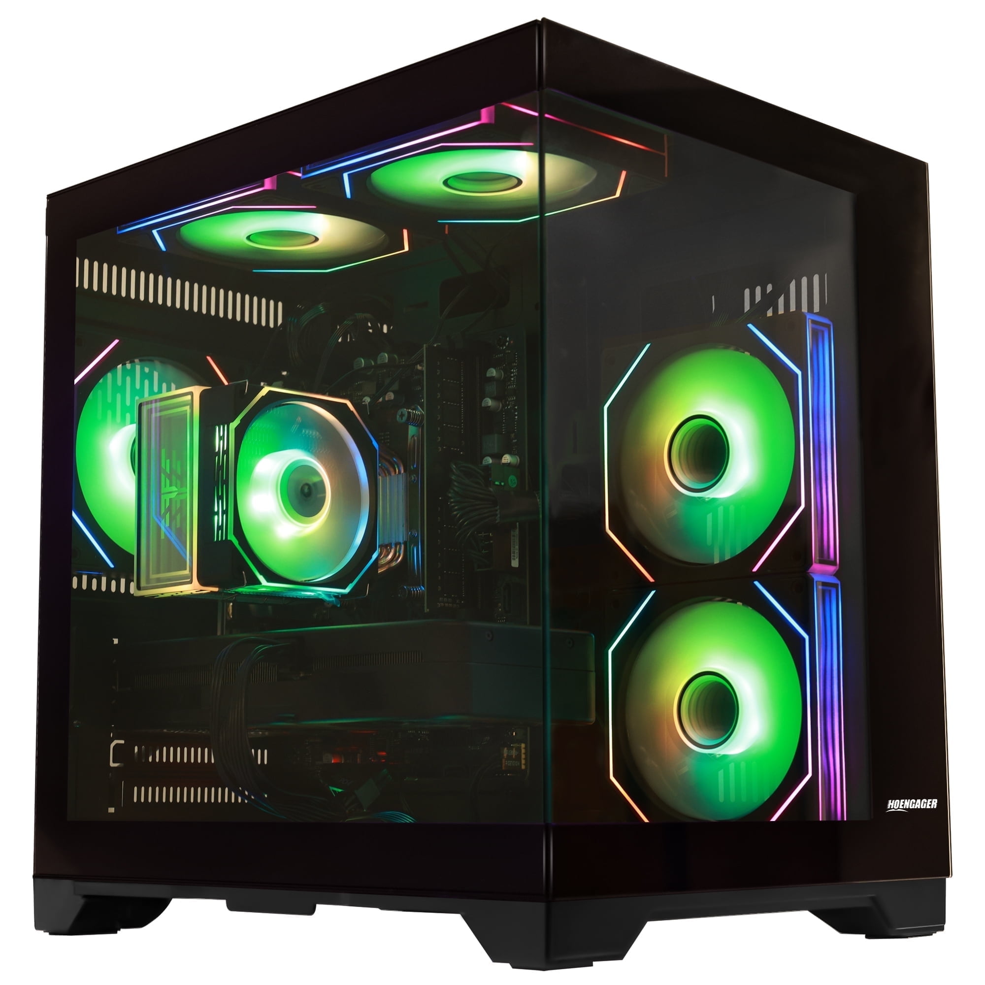 Hoengager Gaming PC Intel Core i5-13400F 2.5 GHz 10 Core, GeForce RTX ...