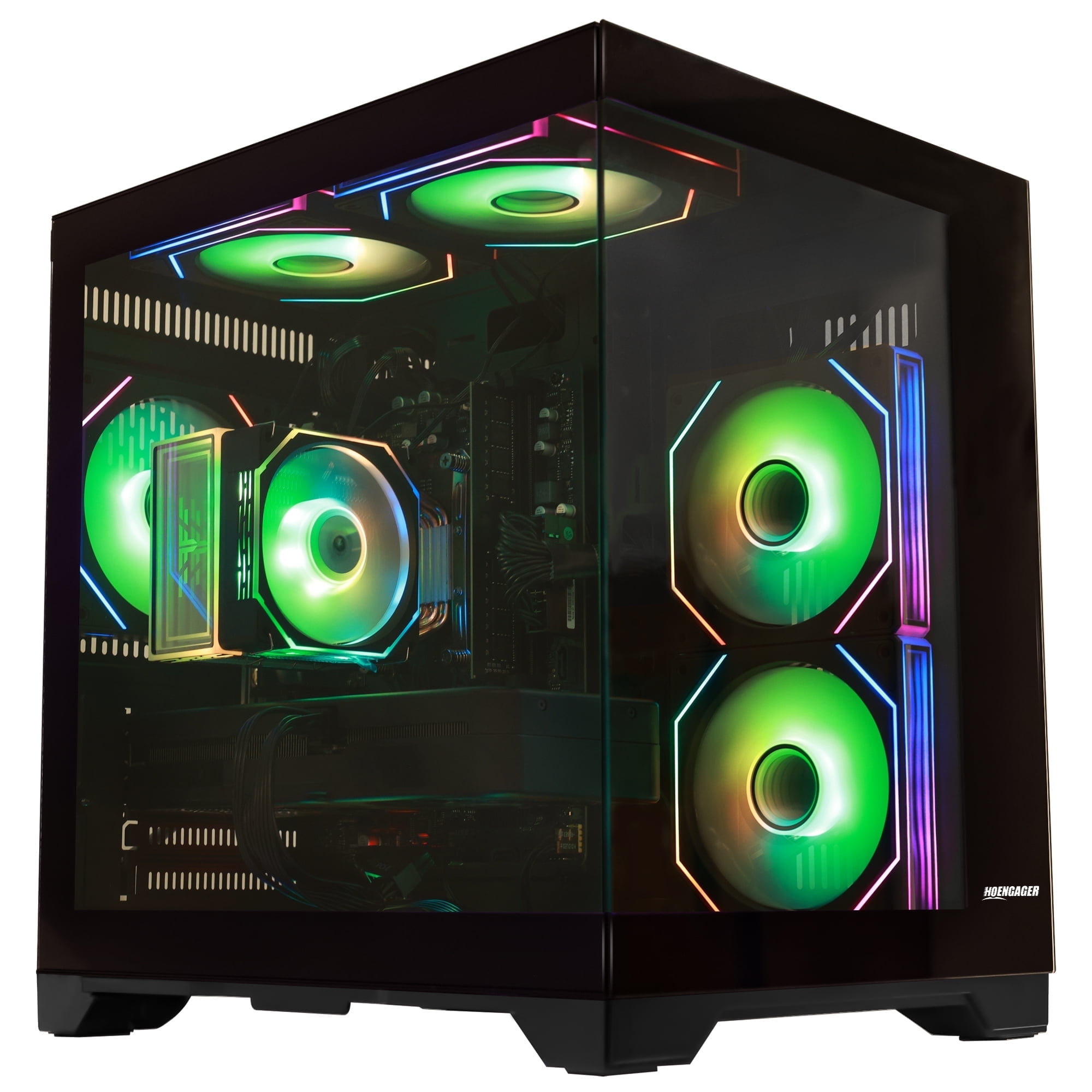 Hoengager Gaming PC Intel Core i5-13400F 2.5GHz 10 Core, NVIDIA RTX ...