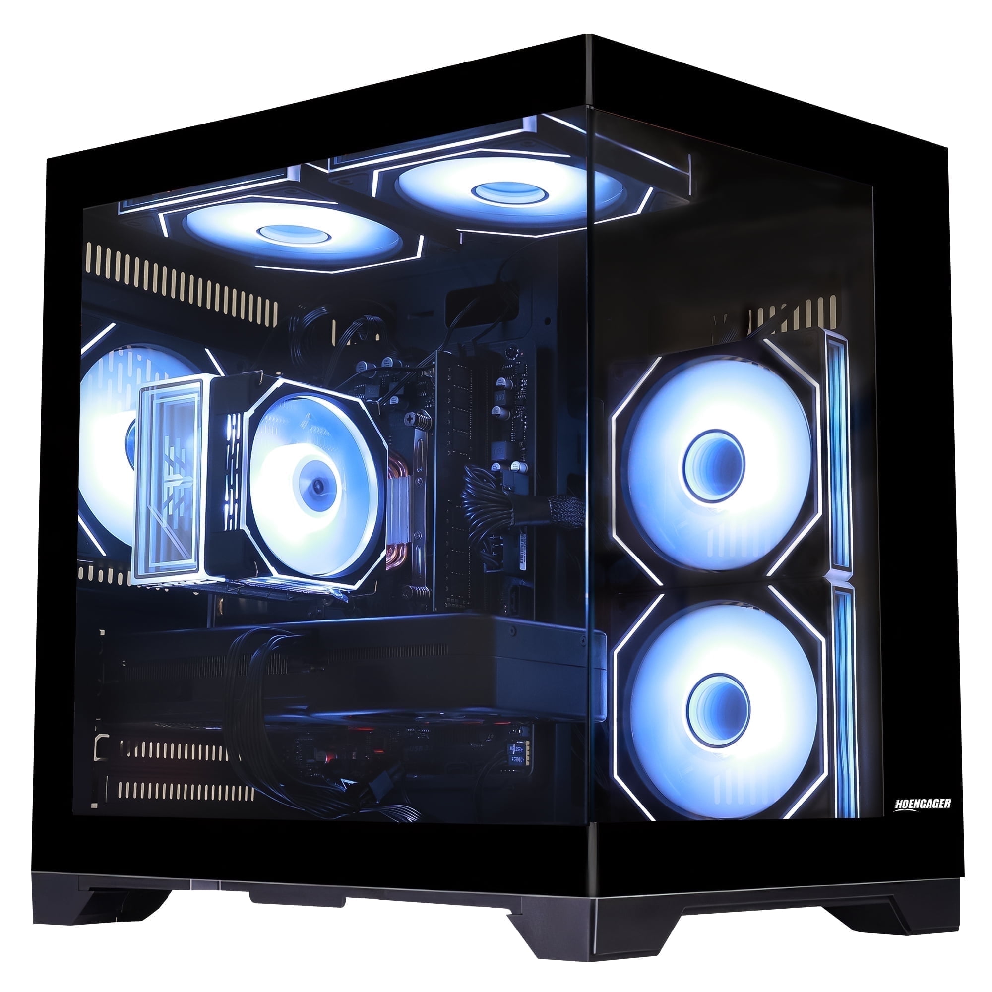 Hoengager Gaming PC Intel Core i5 14400F 2.5Ghz 10-Core, NVIDIA GeForce ...