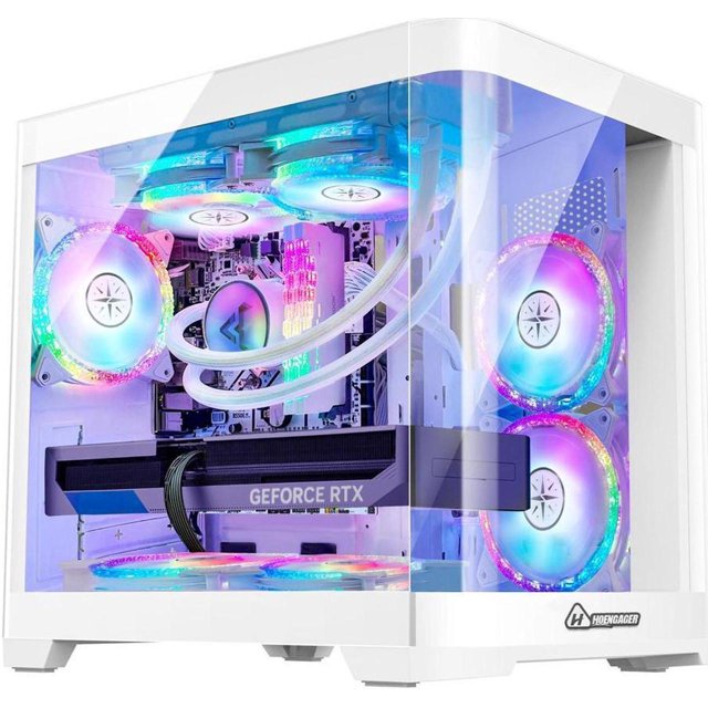 Hoengager Poseidon Gaming PC -AMD Ryzen 7 5700G 3.8GHz,NVIDIA RTX 3050 ...