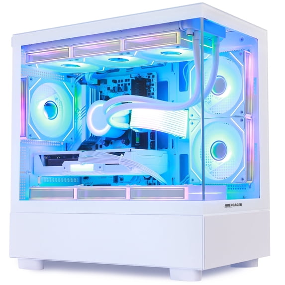 Hoengager RTX 5060 Ti 16GB Gaming PC Desktop - AMD Ryzen 5 5600X , 32GB ...