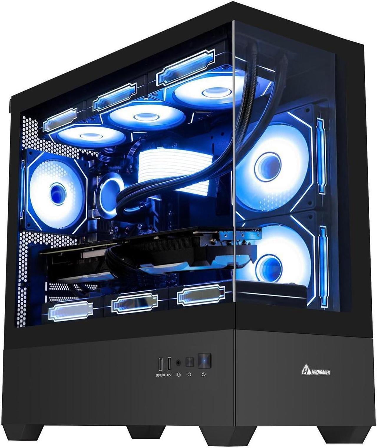 Hoengager RTX 5070 12GB Gaming PC Desktop - AMD Ryzen 5 5600X , 32GB ...
