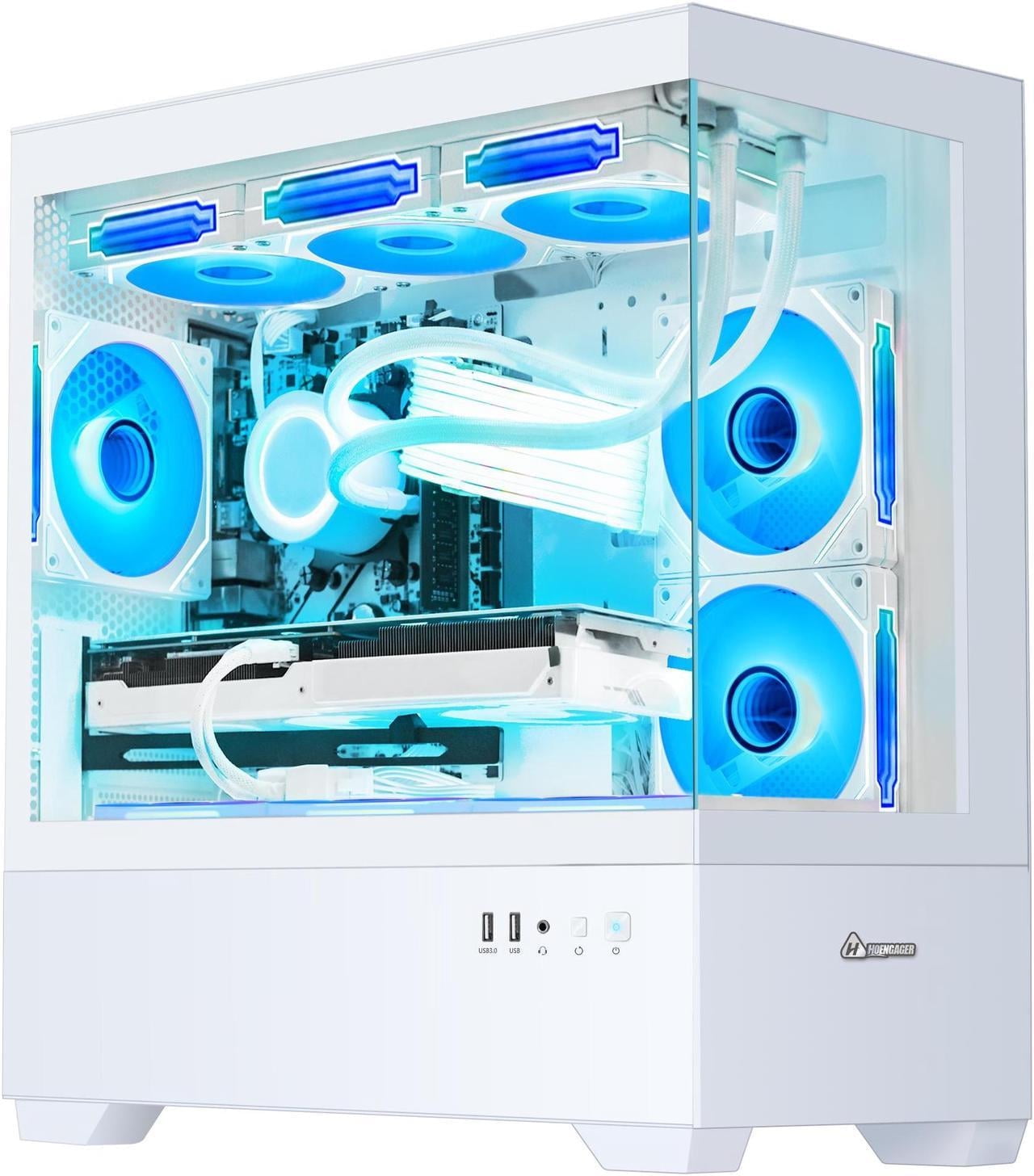 Hoengager RTX 5070 12GB Gaming PC Desktop - AMD Ryzen 7 5700X 3.4 GHz ...