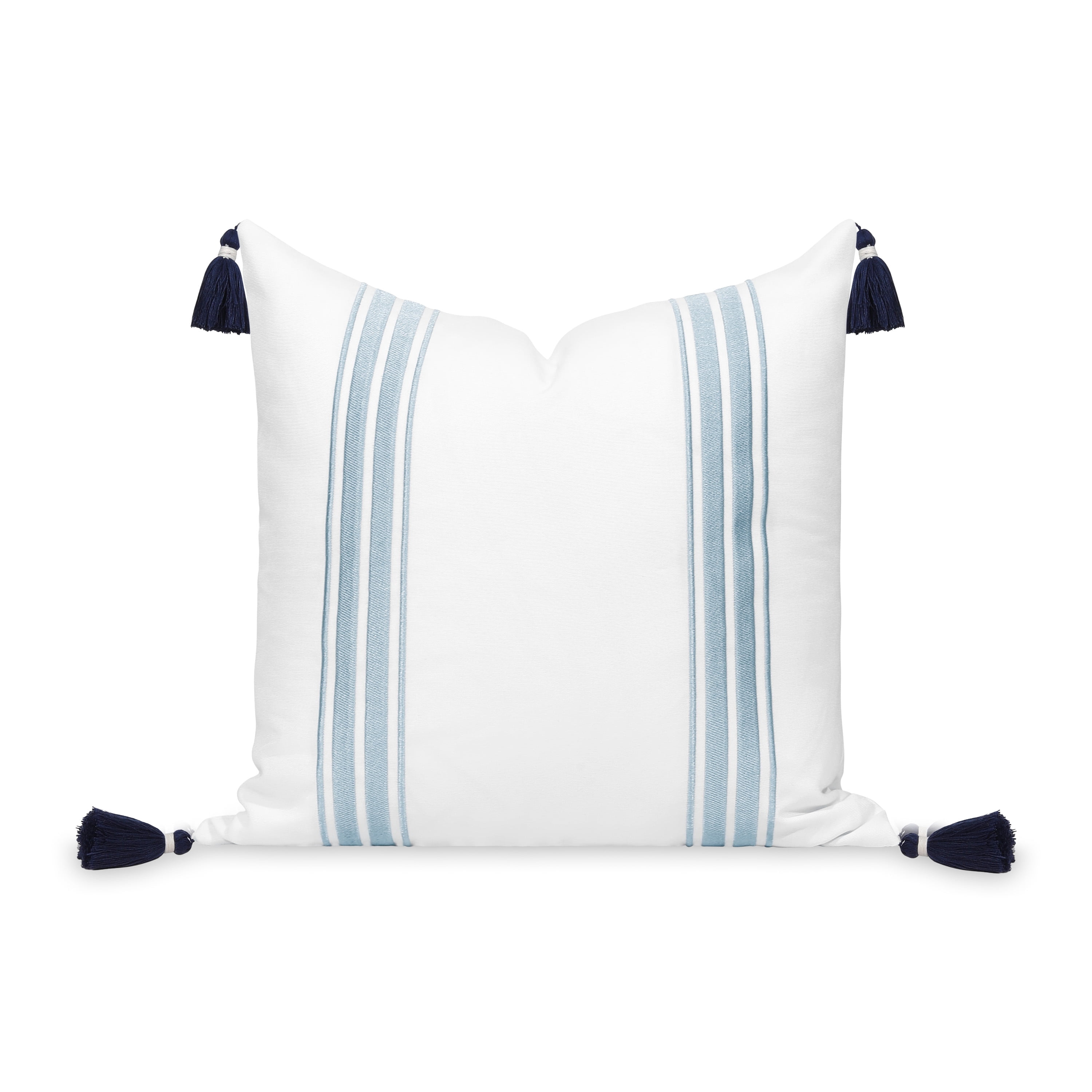 Hofdeco Premium Coastal Patio Indoor Outdoor Throw Pillow Cover Only ...