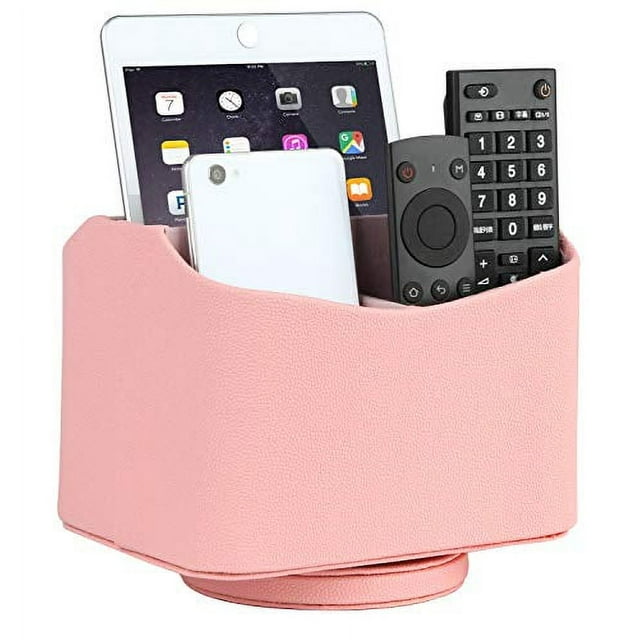 HofferRuffer Spinning Remote Control Holder, Remote Caddy, Spinning ...