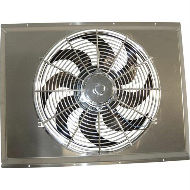 Hoffman 311821 19.5 x 20 x 1 in. Fabricated Aluminum Fan Shroud - Fits ...