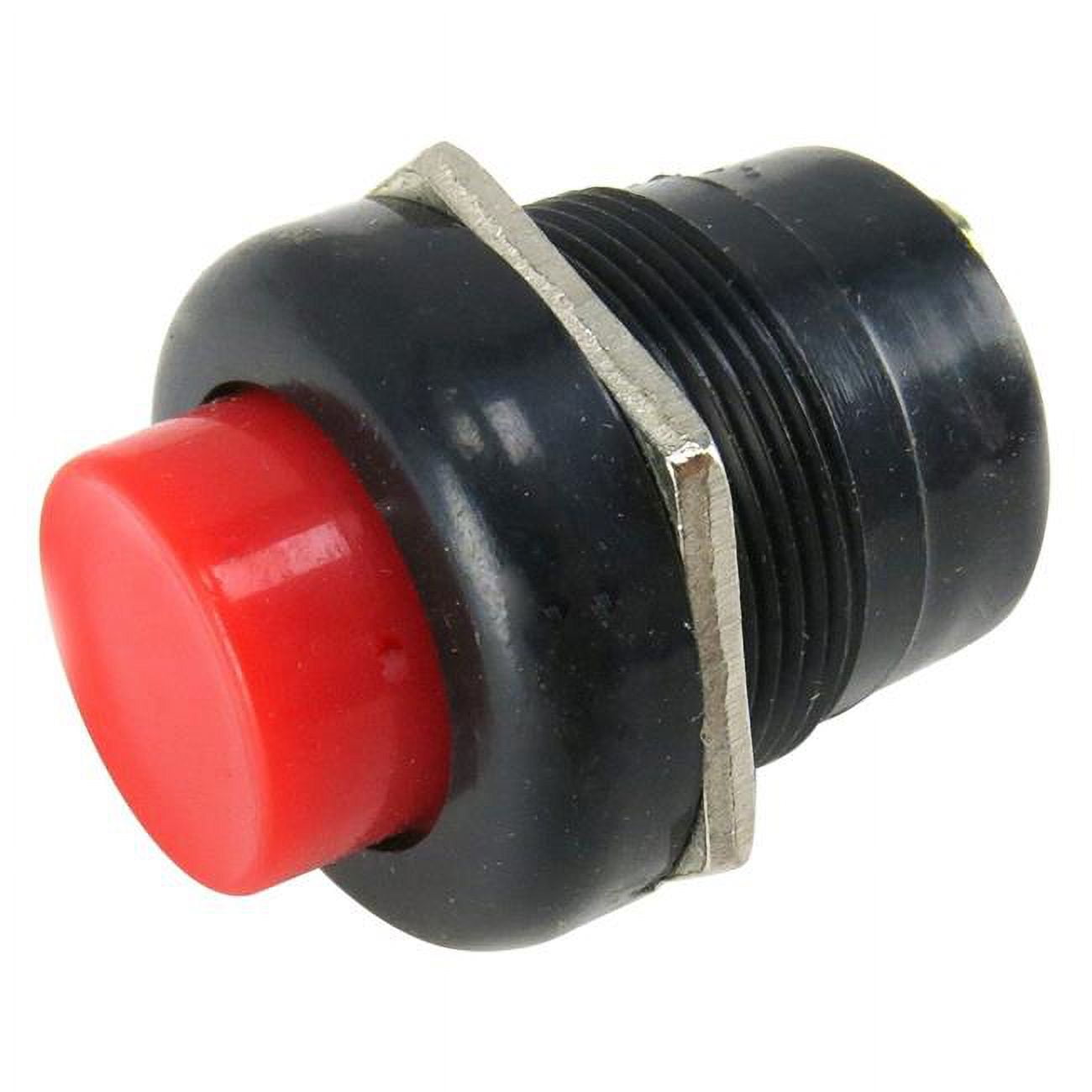 Hoffman 311841 Fits 0.875 in. Hole Push Button Switch - Red Button ...