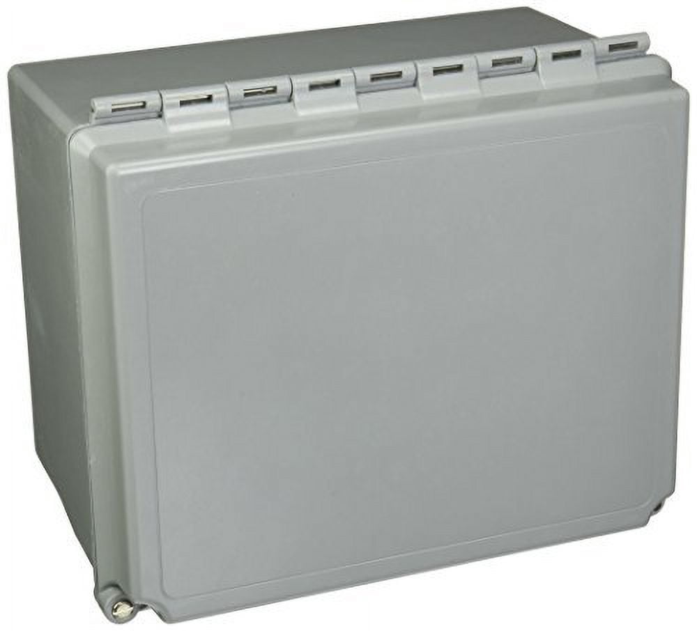 Hoffman A1086CHSCFG NEMA 4X Enclosure, Solid Cover with Screws, 10.00 ...