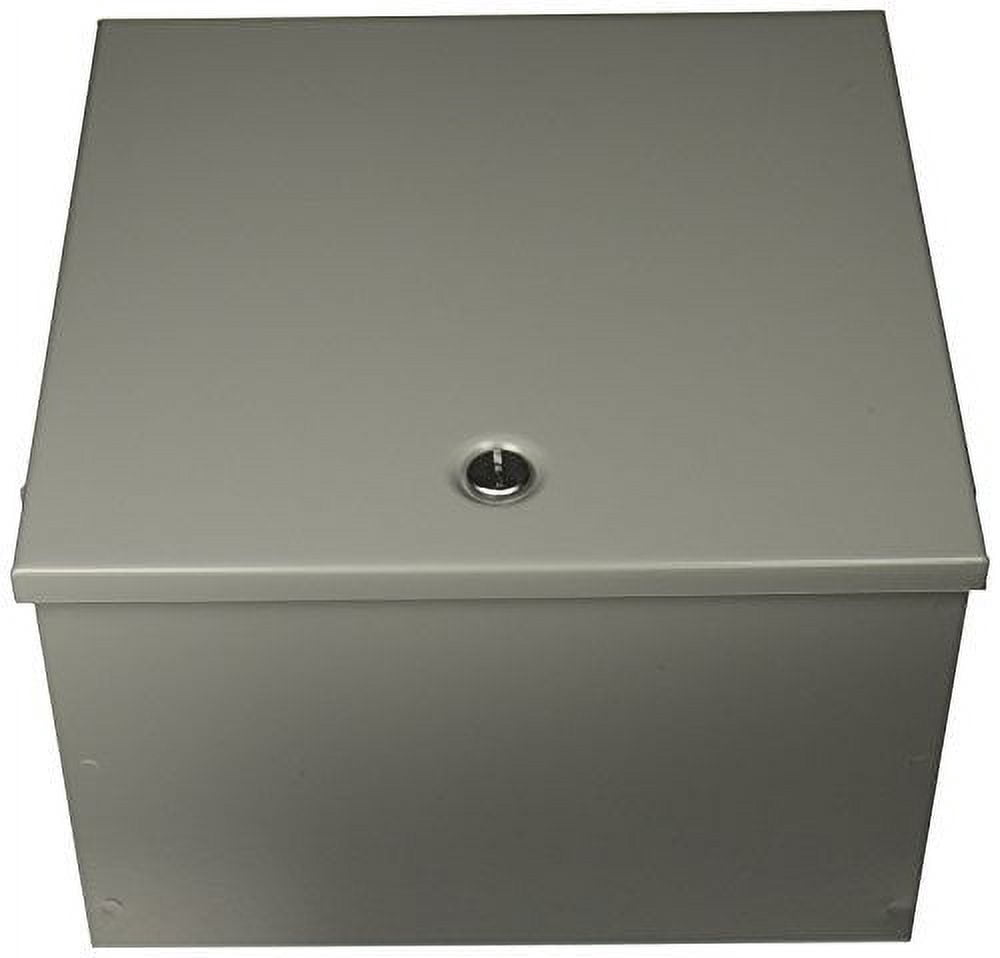 Hoffman A12N128 NEMA 1 Enclosure, Steel, Small, 12.00" x 12.00" x 8.00 ...