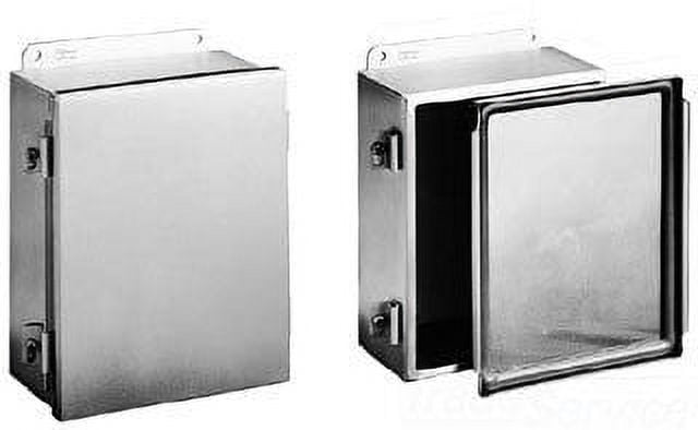Hoffman A606NFSS J Box, NEMA 4X, Clamp Cover, Stainless Steel Type 304 ...