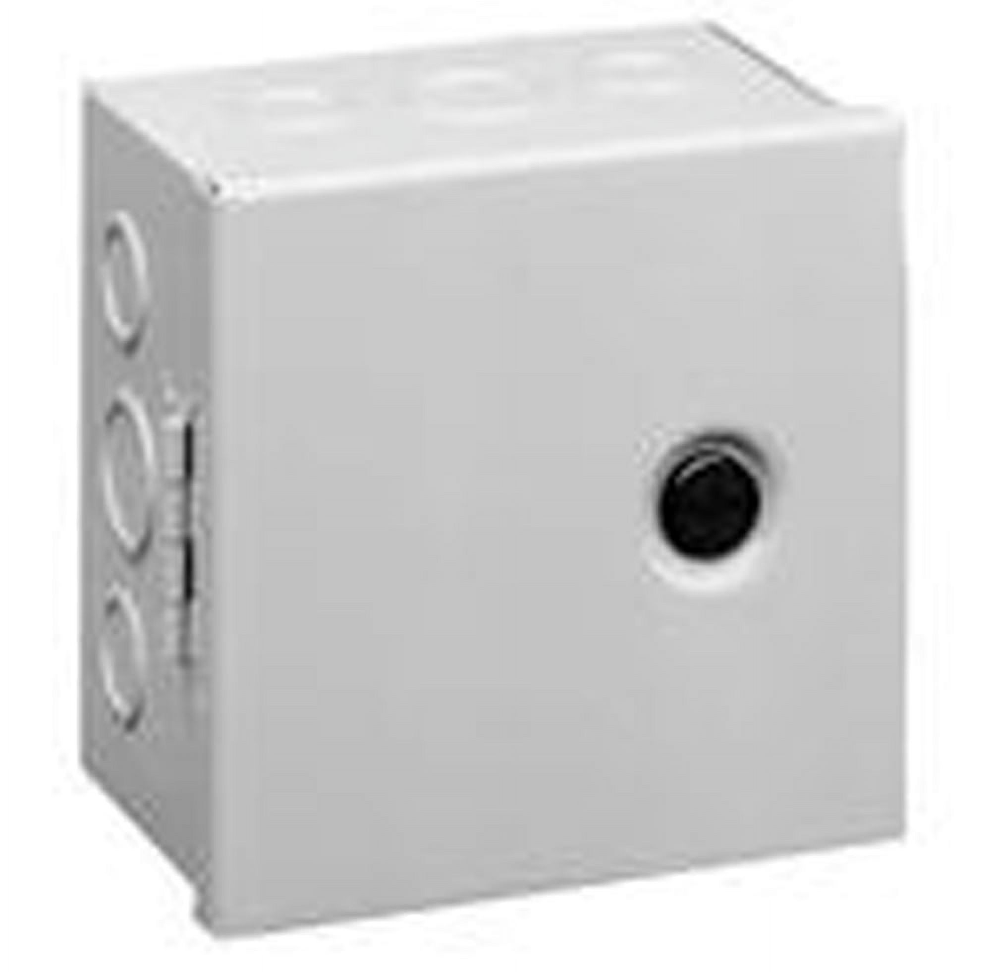 Hoffman AHE16X12X4 Pull Box, NEMA 1, Hinged Cover, 16" x 12" x 4 ...