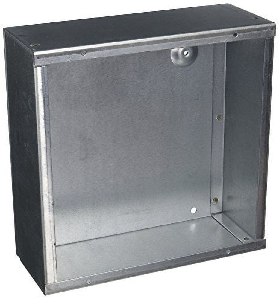 Hoffman ASG10X10X4NK Pull Box, Screw Cover, Galvanized, 10" x 10" x 4 ...