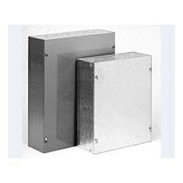 Hoffman ASG12X12X6NK Screw Cover Type 1 Pull Box 12x12x6 In, No ...