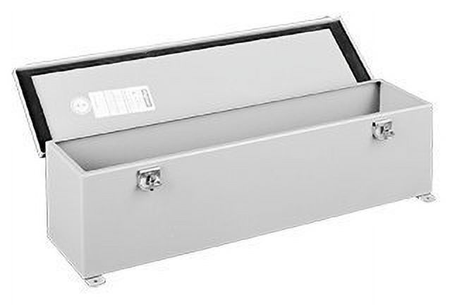 Hoffman F66T36HC Wire Trough, Hinged Cover, Steel, 6.00" x 6.00" x 36. ...