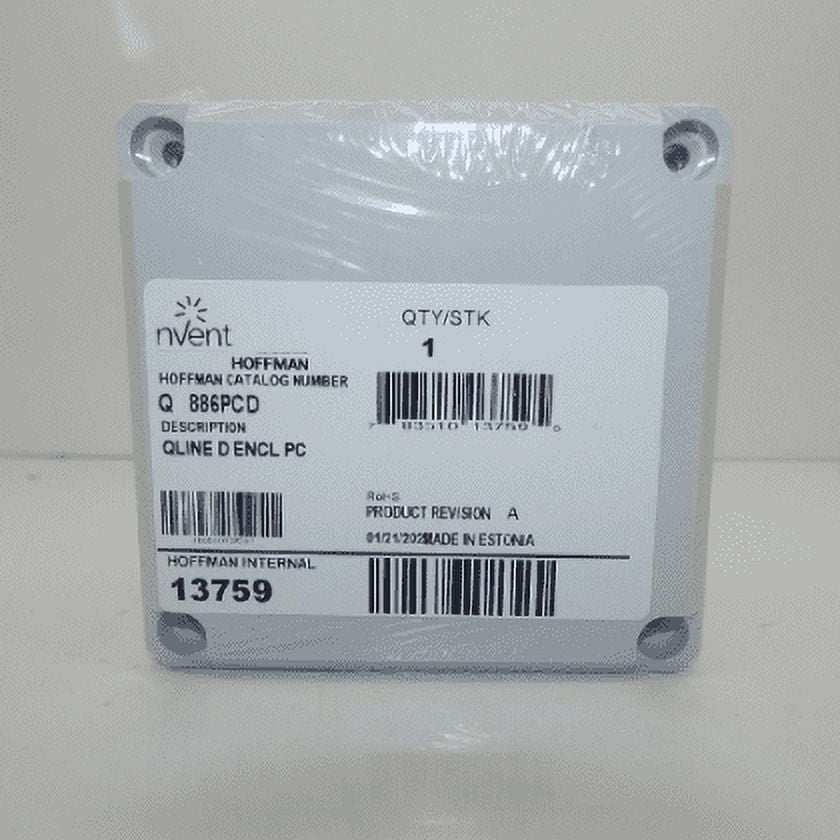 Hoffman Gray QLINE D Series Polycarbonate Enclosure Q886PCD - Walmart.com