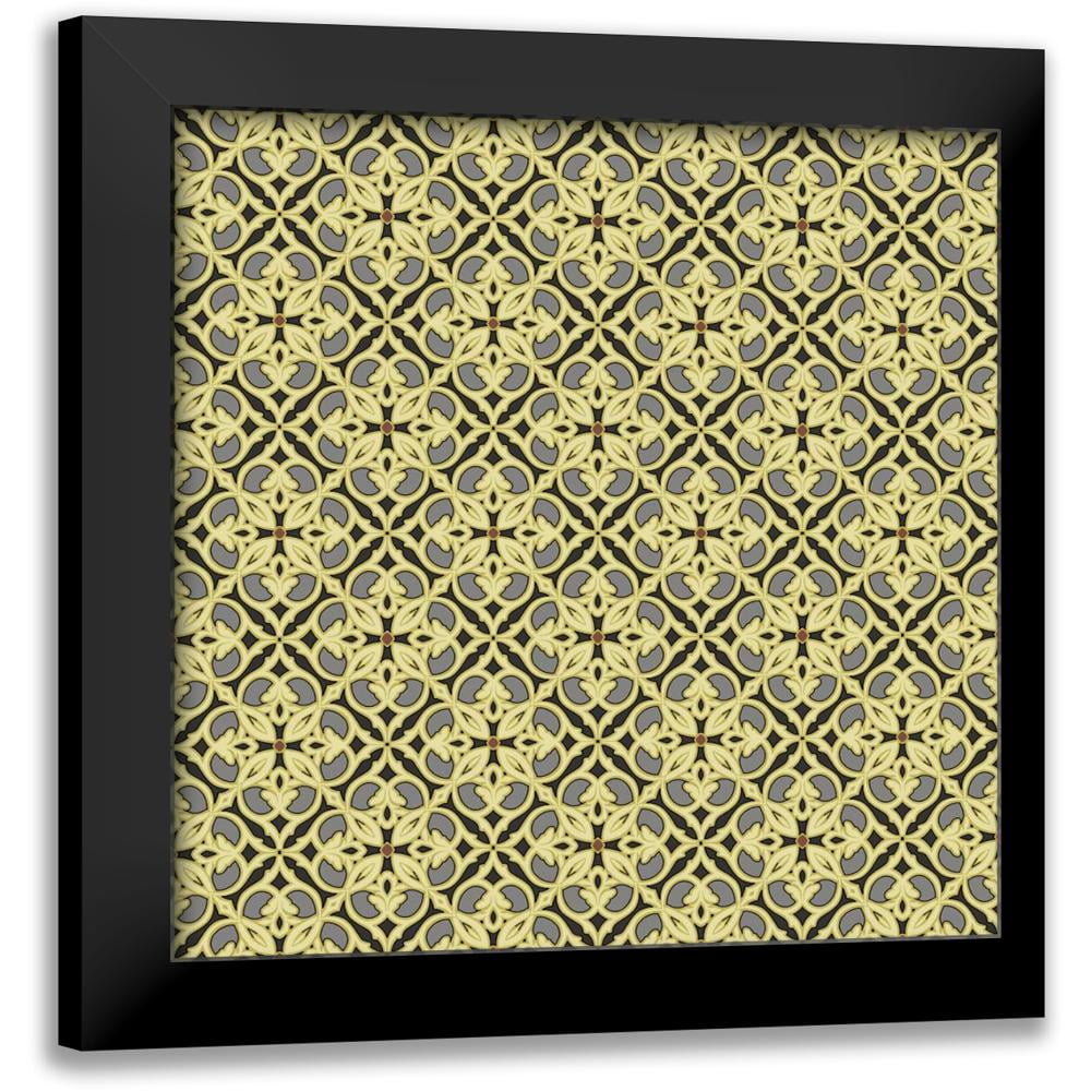 Hoffman, Katia 15x15 Black Modern Framed Museum Art Print Titled ...