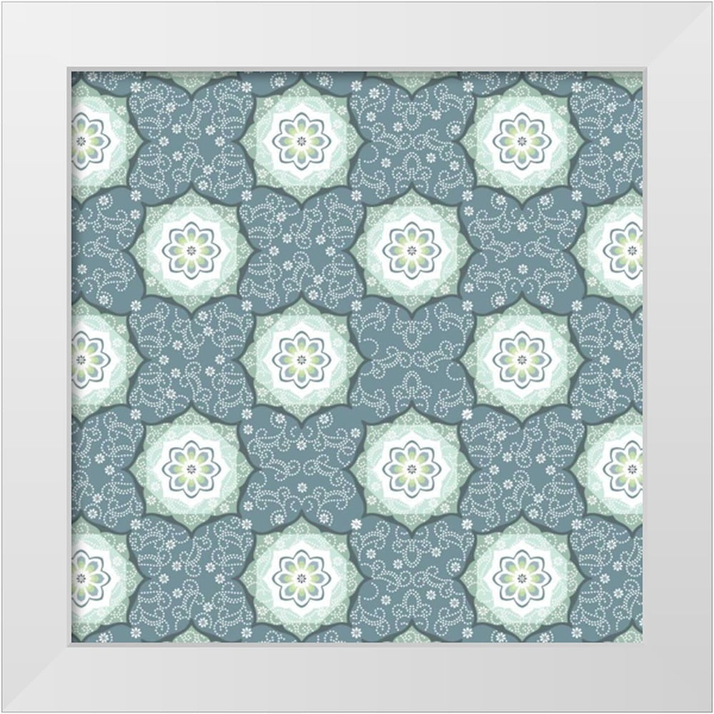 Hoffman, Katia 15x15 White Modern Wood Framed Museum Art Print Titled ...