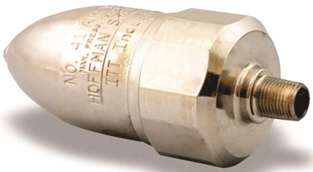 Hoffman Model 43 Part No. 401458, 1/4" Straight Steam Convector Air ...