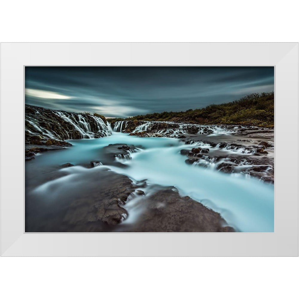 Hoffmann, Raymond 14x11 White Modern Wood Framed Museum Art Print Titled - Cool Water - Walmart.com