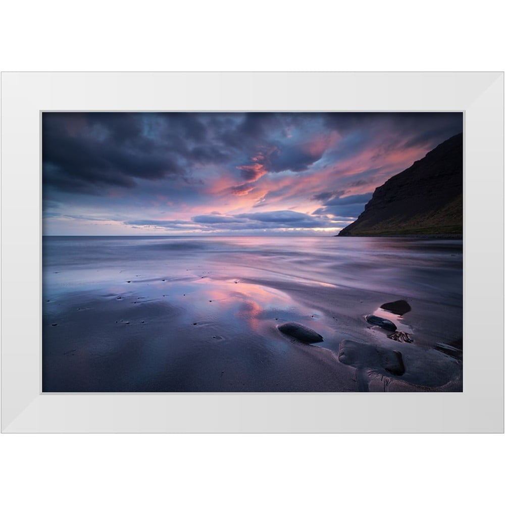 Hoffmann, Raymond 24x17 White Modern Wood Framed Museum Art Print Titled - ... Summer Dream ...