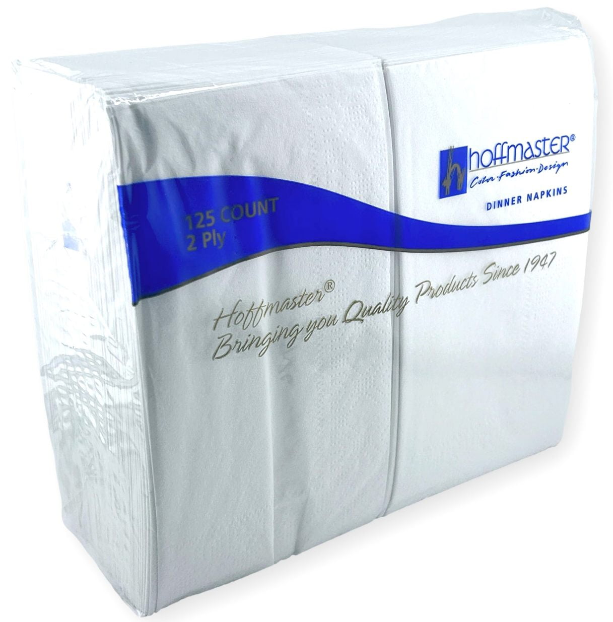 Hoffmaster 180500 Dinner Napkins, 2-Ply, 15" x 17", White, Pack of 125 ...