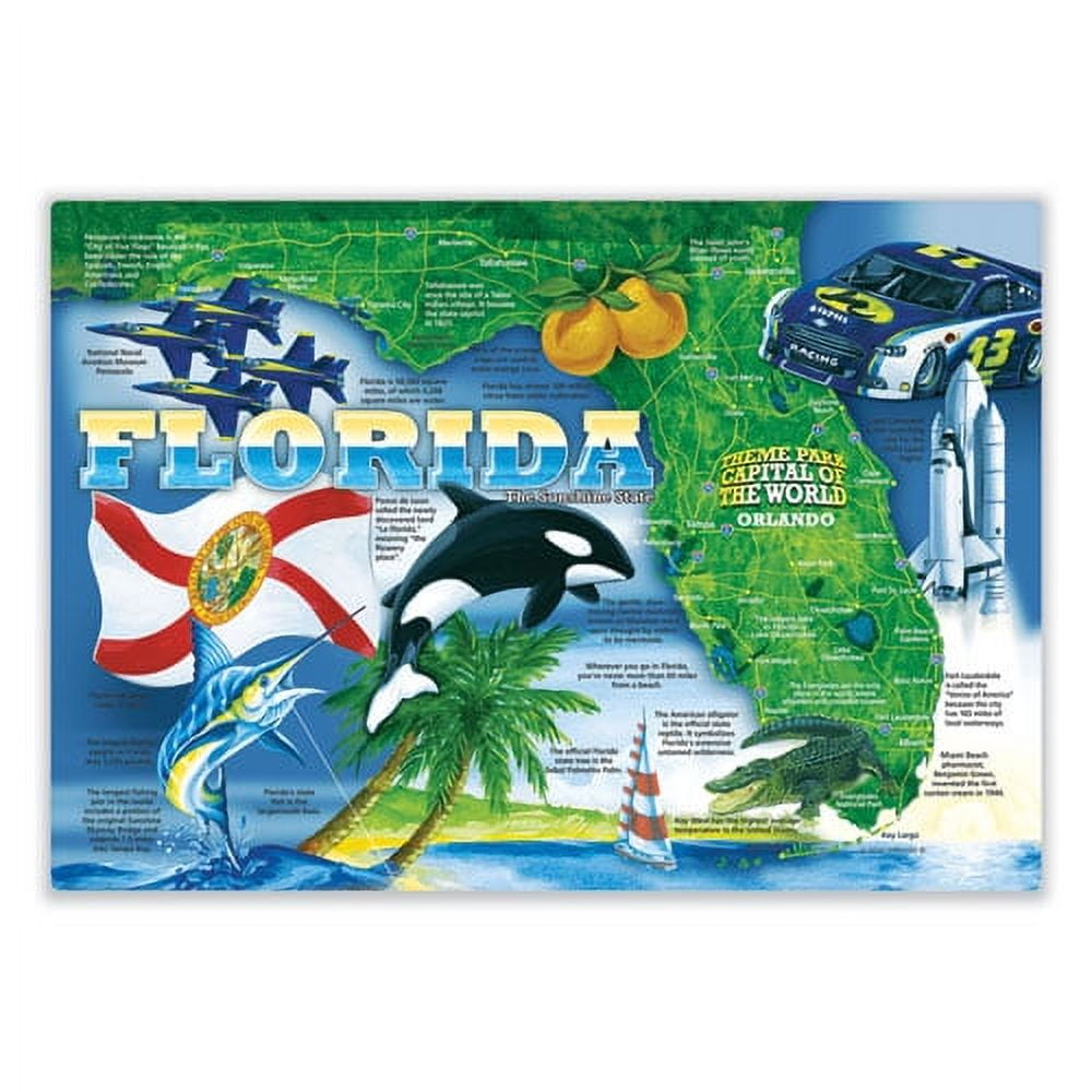 Hoffmaster Florida Placemat,PK1000 311110 - Walmart Business Supplies