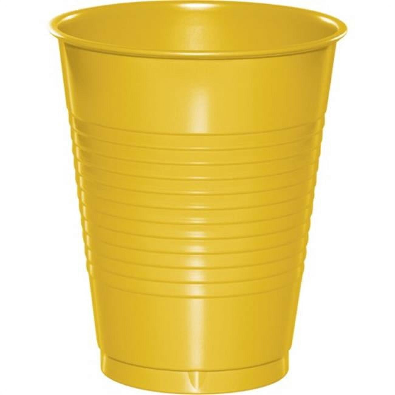 Hoffmaster Group 28102181 16 oz Plastic Cups, Yellow - 20 per Case ...