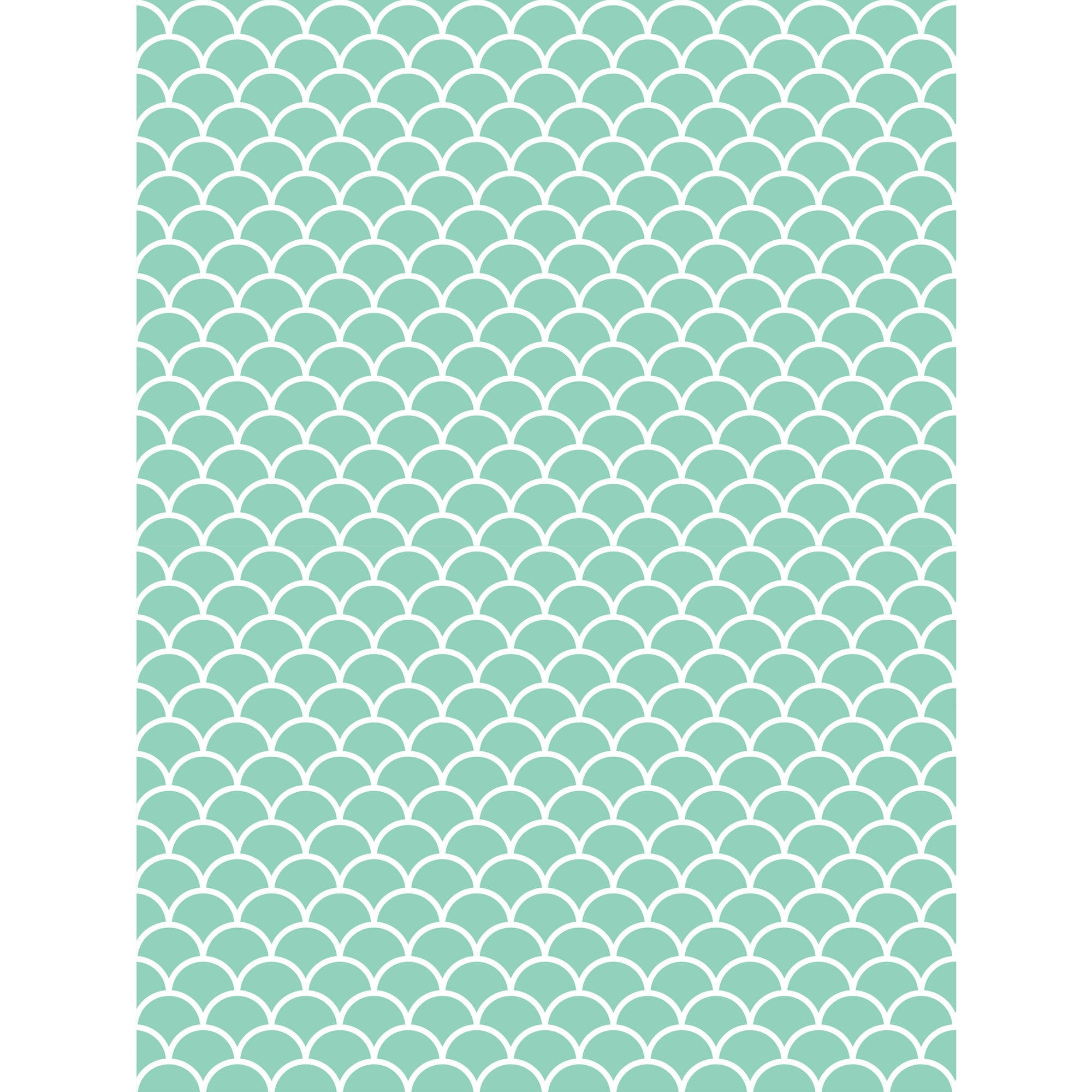 Hoffmaster Group 324571 Mint Scallop Decor Photo Backdrop, Pack of 6 ...