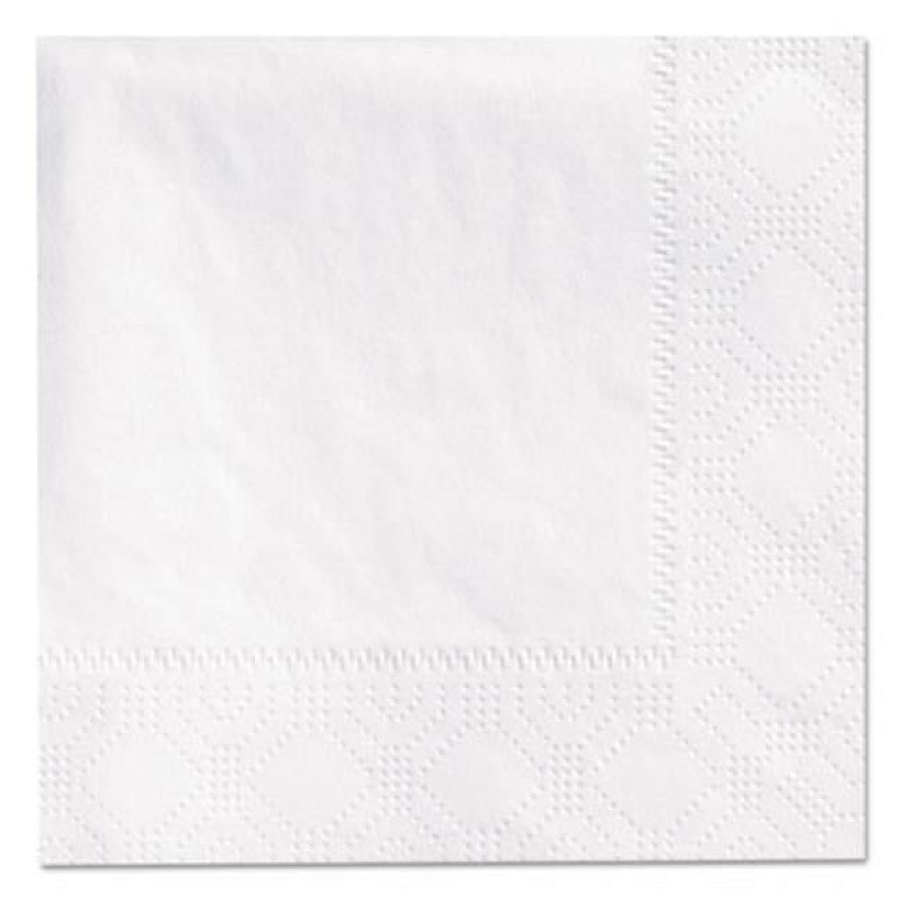 Hoffmaster HF 2-Ply Beverage Napkins - White - 10 x 10 in. - 3000 Per ...